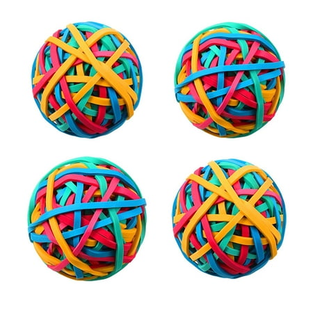 Band Ball High Resilience Heat-resistance Colorful Elastic Ball Safe ...