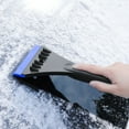 Blue Multi Functional Snow Removal Shovel Car Snow Brush Plastic Winter ...