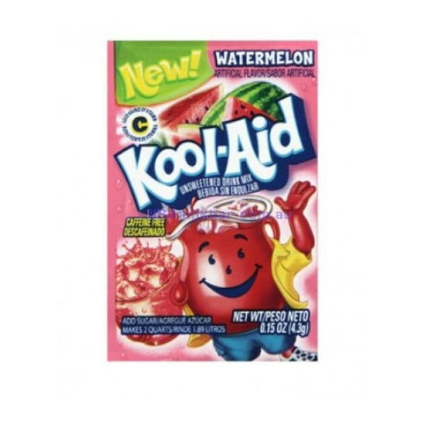 Kool-Aid Watermelon Unsweetened 15 Packets - Walmart.com