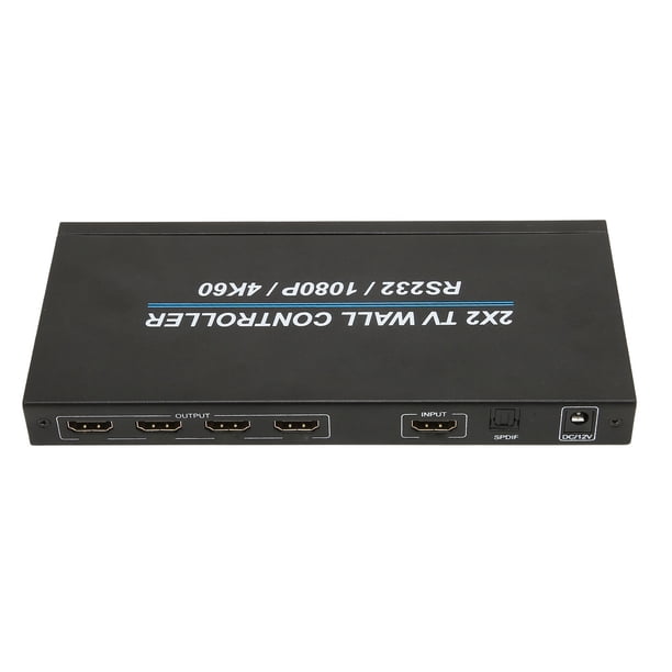 2x2 Video Wall Controller, 4K 60Hz 1080P Video Image Processor Splicing ...