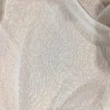 Anjee White Sheer Curtains for Living Room 63 inch Length 2 Panels Set ...