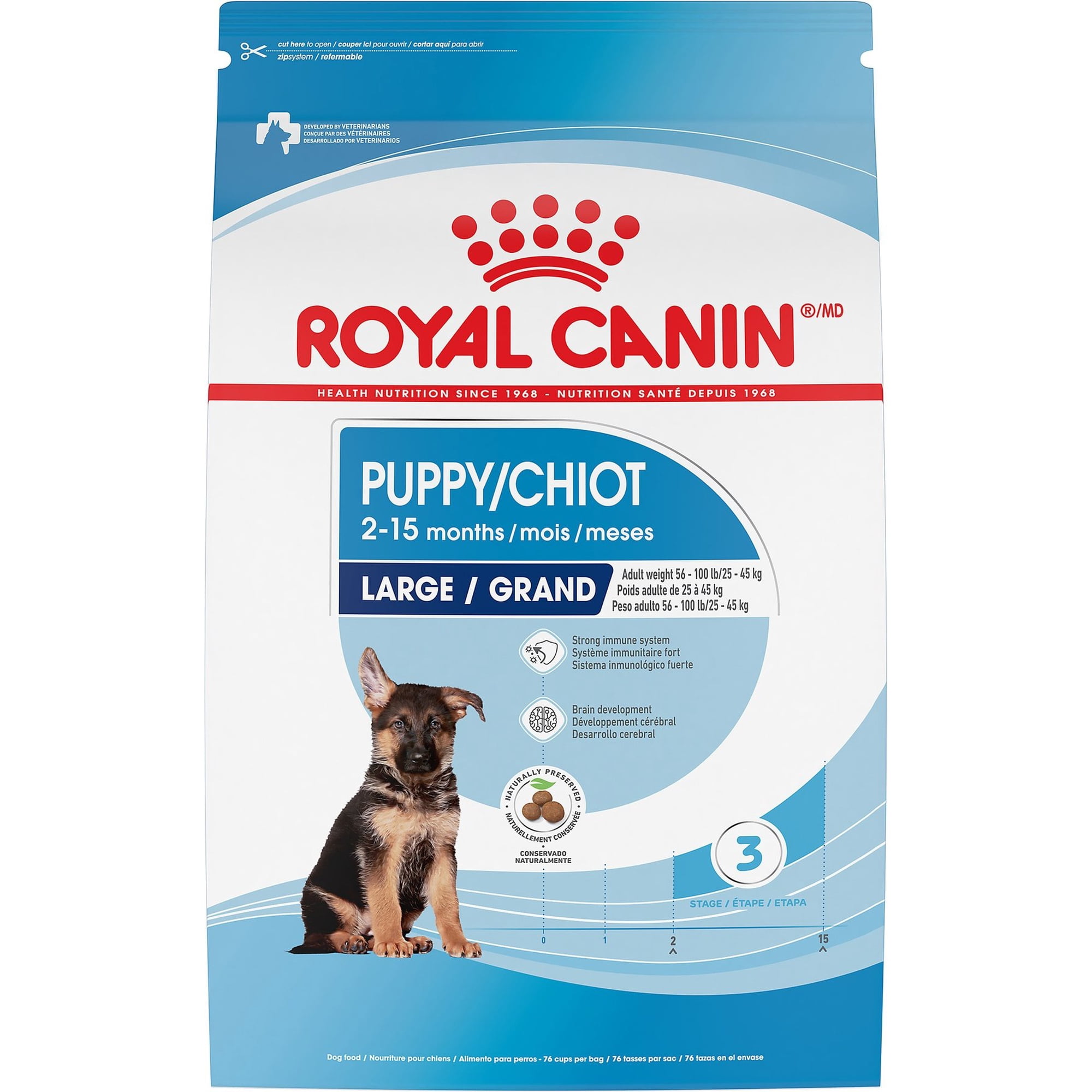 Click here for Pack Of 2 - Royal Canin Size Health Nutrition Larg... prices