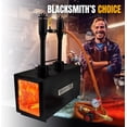 Double Burner Gas Propane Forge Furnace Blacksmith Knife Making ...