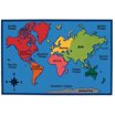 World Map 4 ft. x 6 ft. - Walmart.com