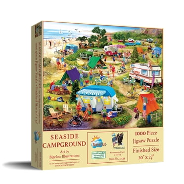 SUNSOUT INC - Peaceful Cottage - 1000 pc Jigsaw Puzzle by Artist: James ...