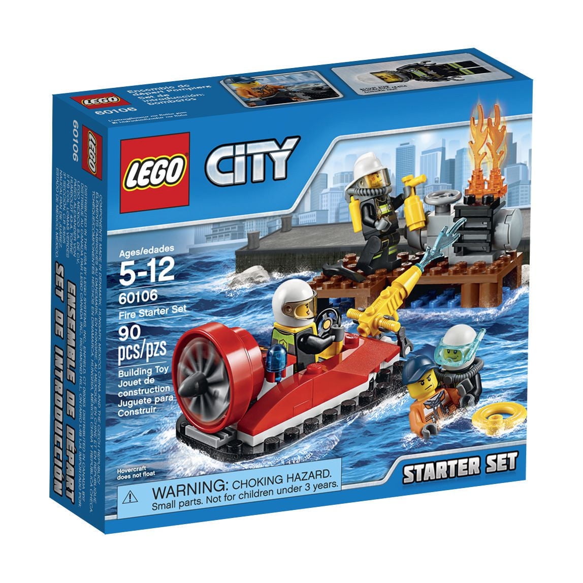 Click here for Lego City Fire - Fire Starter Set (60106) prices