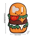 3D Cartoon Burger Silicone Phone Case, Cute Novelty Protective Cover ...
