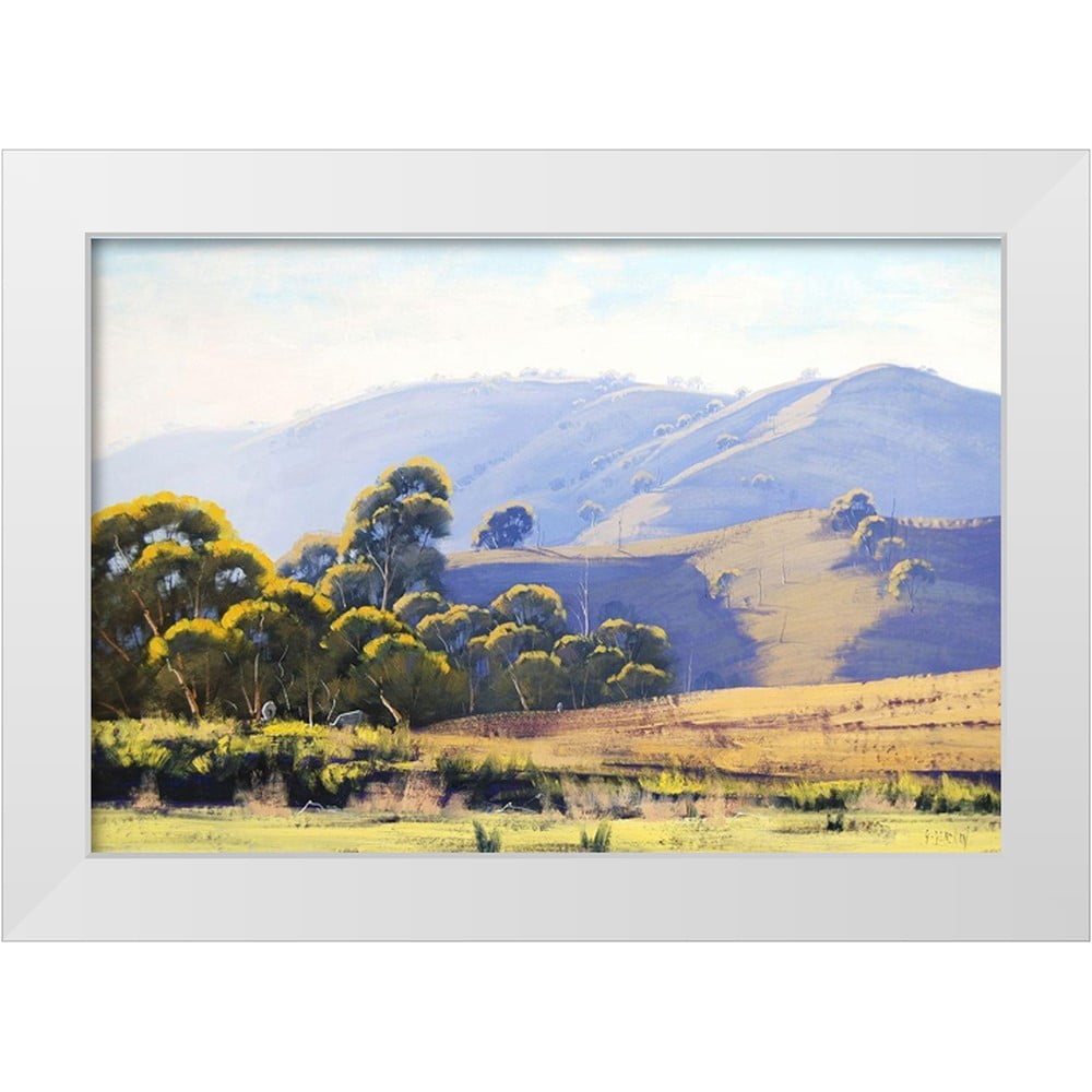 Gercken, Graham 18x13 White Modern Wood Framed Museum Art Print Titled ...