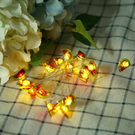 Flexible Bendable Decoration Light, Cute Watermelon Shaped String Light ...