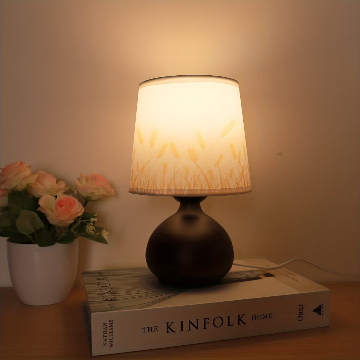 Click here for Unbranded 1pc Modern Nordic Style Black Fabric Tab... prices