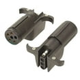 Pollak 12-742EV 7-Way Pin Plug to 4-Way Flat Adapter - Walmart.com