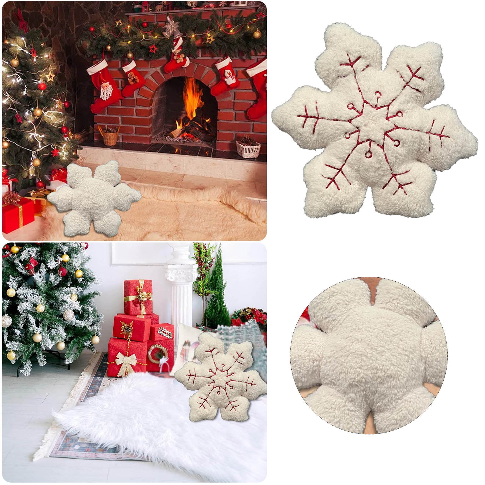 Click here for Vivavault Winter Christmas Pillow Cushion For Home... prices