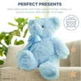 "Bearington Snuggle Infant Toy - Baby's First Teddy Bear, Blue Plush ...