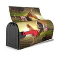 Daiia Country Farm Morning Rooster Mailbox Cover , Magnetic Welcome ...
