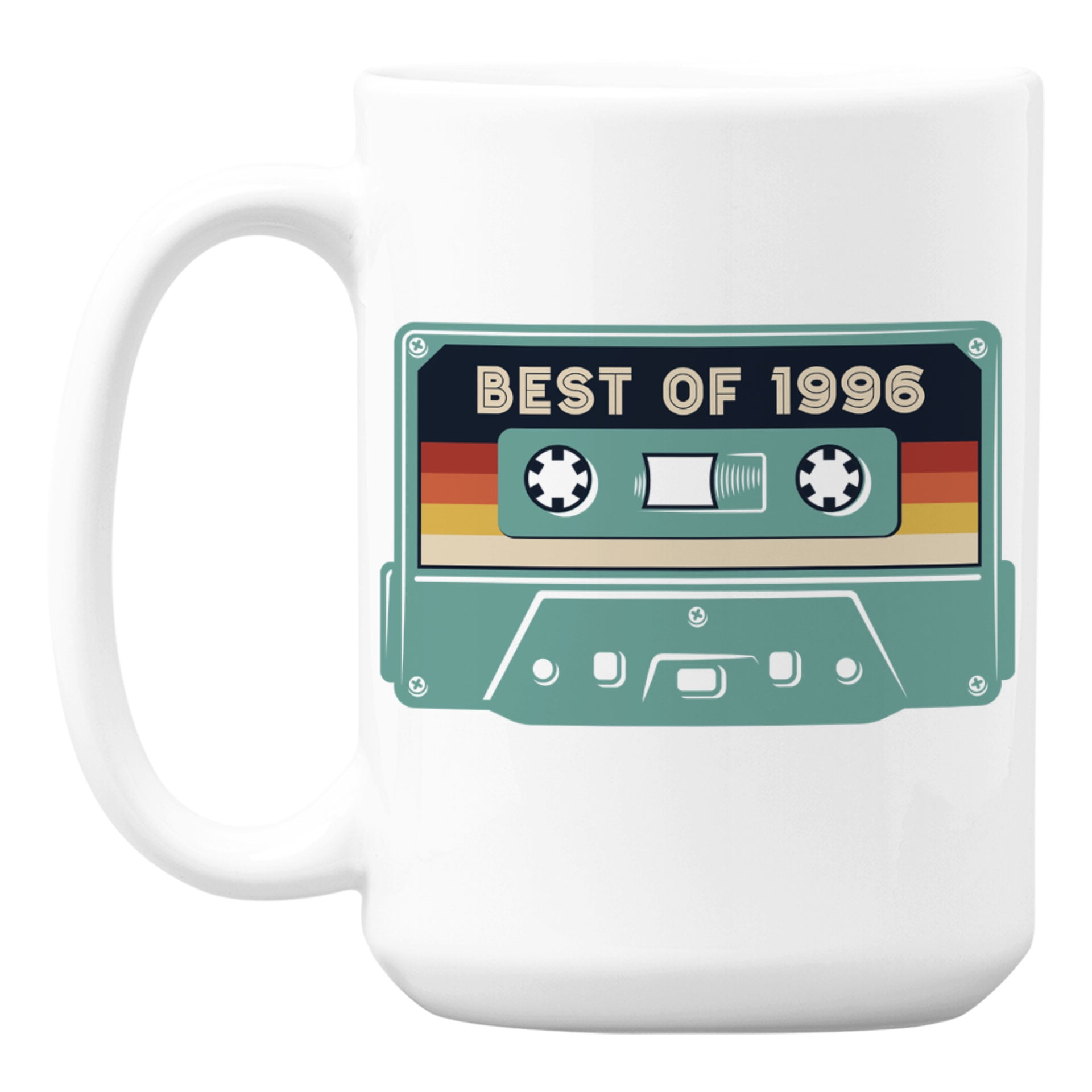 Best of 1996 feat. Retro Cassette Tape, Birth Year Coffee & Tea Mug ...