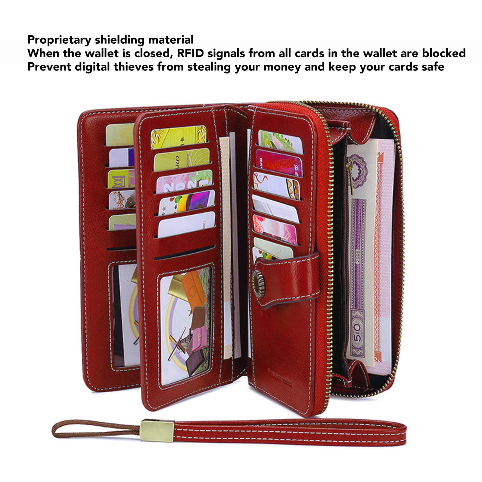 Click here for Viferr Women Wallet rfid Blocking Leather Wallet R... prices