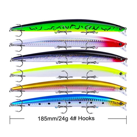 Bean DW1066 Fishing Lures Portable Fish Shape Hook Rubber band Fishing ...