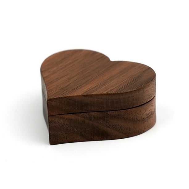 TureClos Ring Case Display Cases Heart Shaped Packaging Jewelry ...