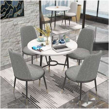 Office Reception Tables and Chairs Dining Table and Chair Set of 5 ...