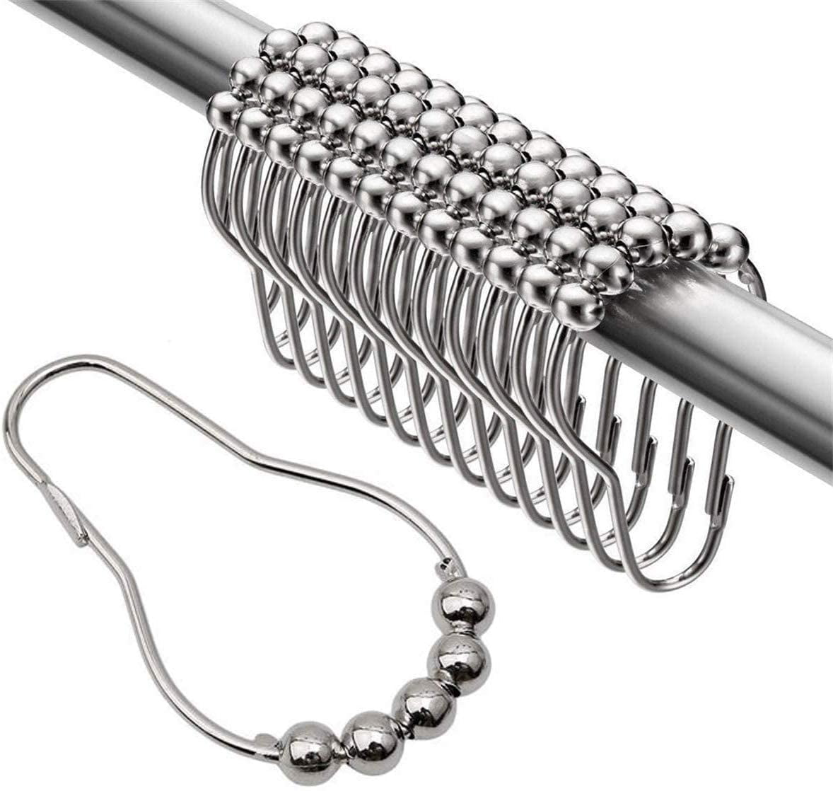 High Quality Shower Curtain Rings (Stainless Steel, Rust Proof, Set of ...