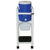 MJM International 810-2 Hydration / Ice Chest Cooler Cart with Storage ...