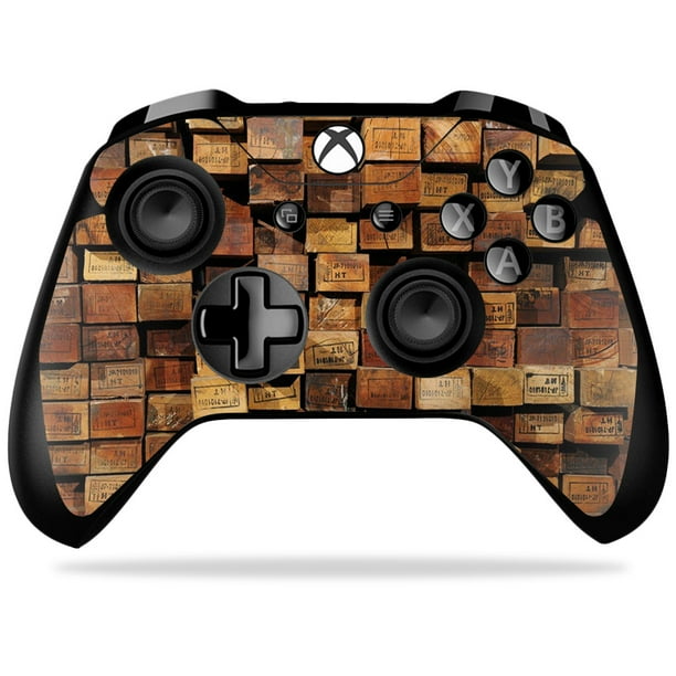 Skin For Microsoft Xbox One X Controller Wood Collection - Walmart.com ...