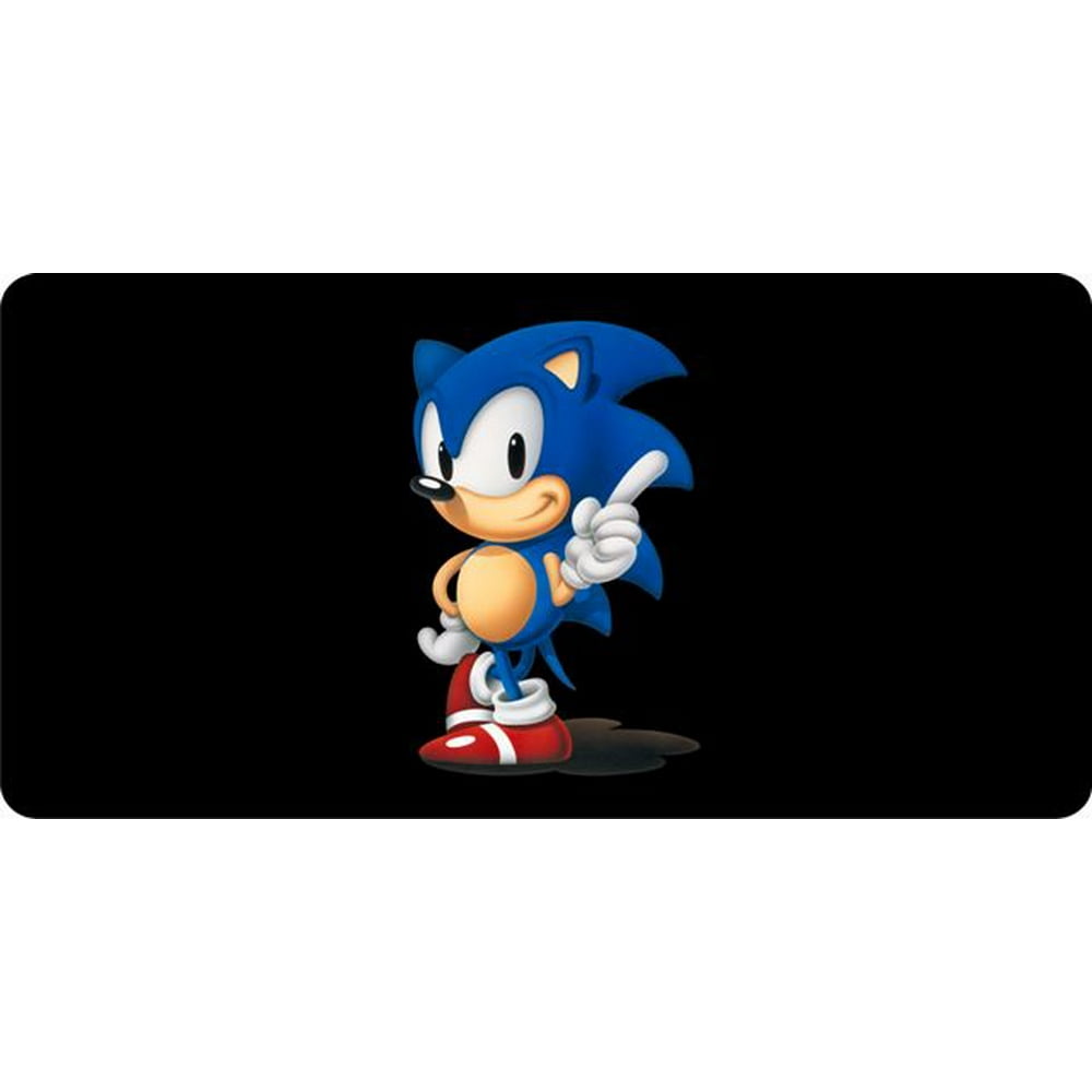 Sonic The Hedgehog License Plate - Walmart.com - Walmart.com