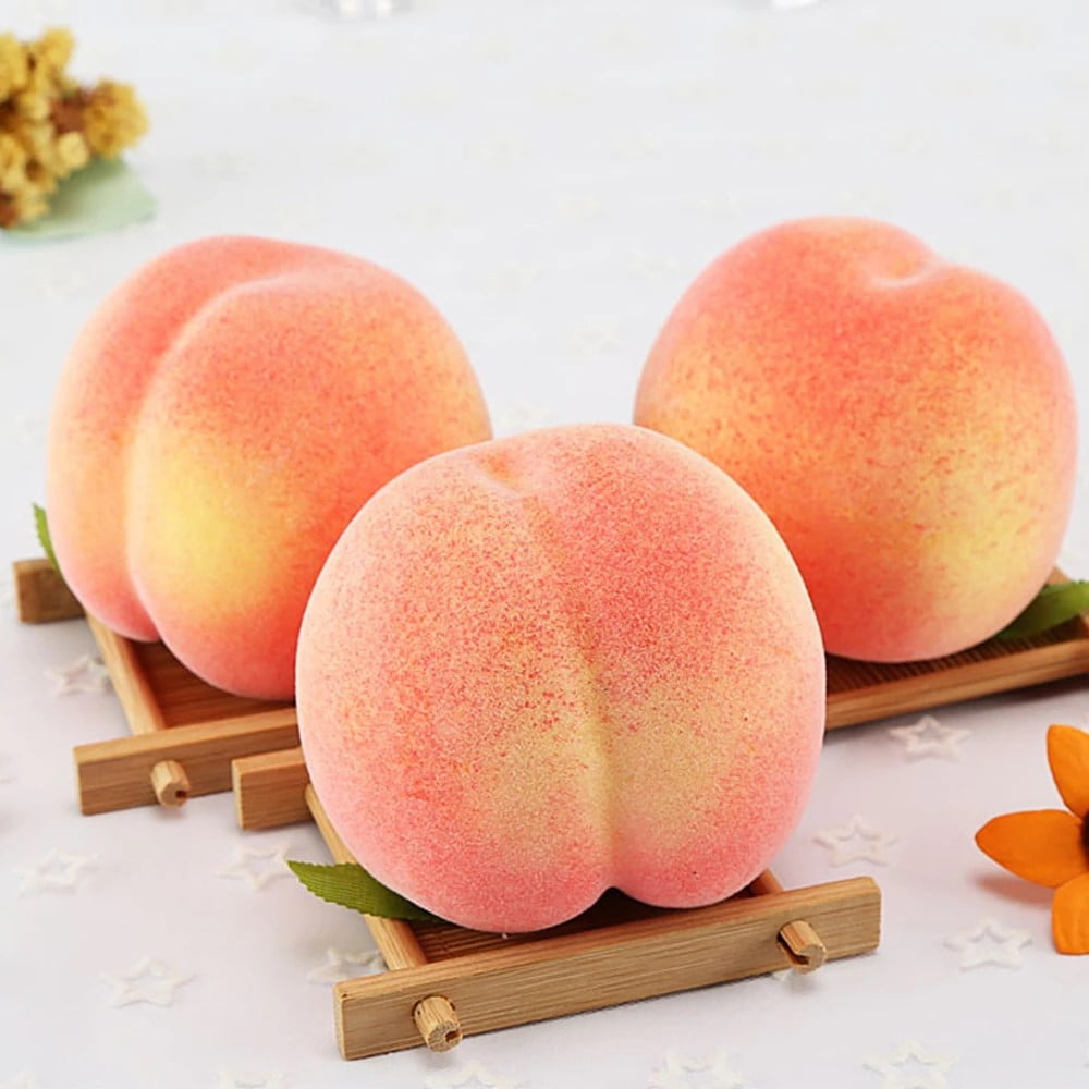 Fruta Artificial Pack De 3 Durazno | Knasta Chile