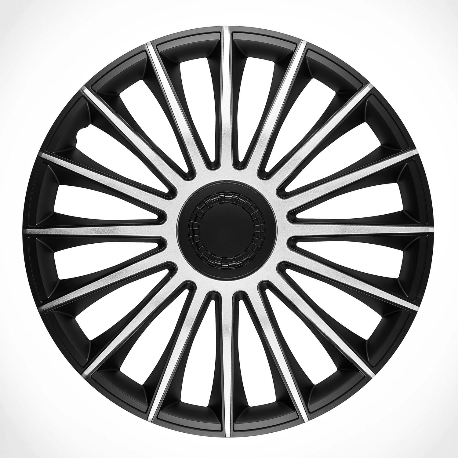 Click here for Alpena 17 Austin Wheel Covers  Silver & Black  Set... prices
