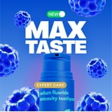 Hismile Blue Raspberry Flavored Fluoride Toothpaste - Walmart.com