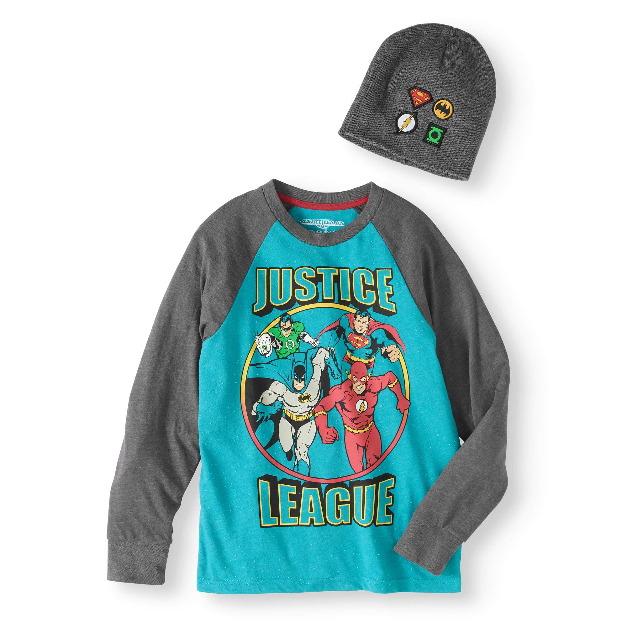 Boys' Raglan Beanie Combo - Walmart.com
