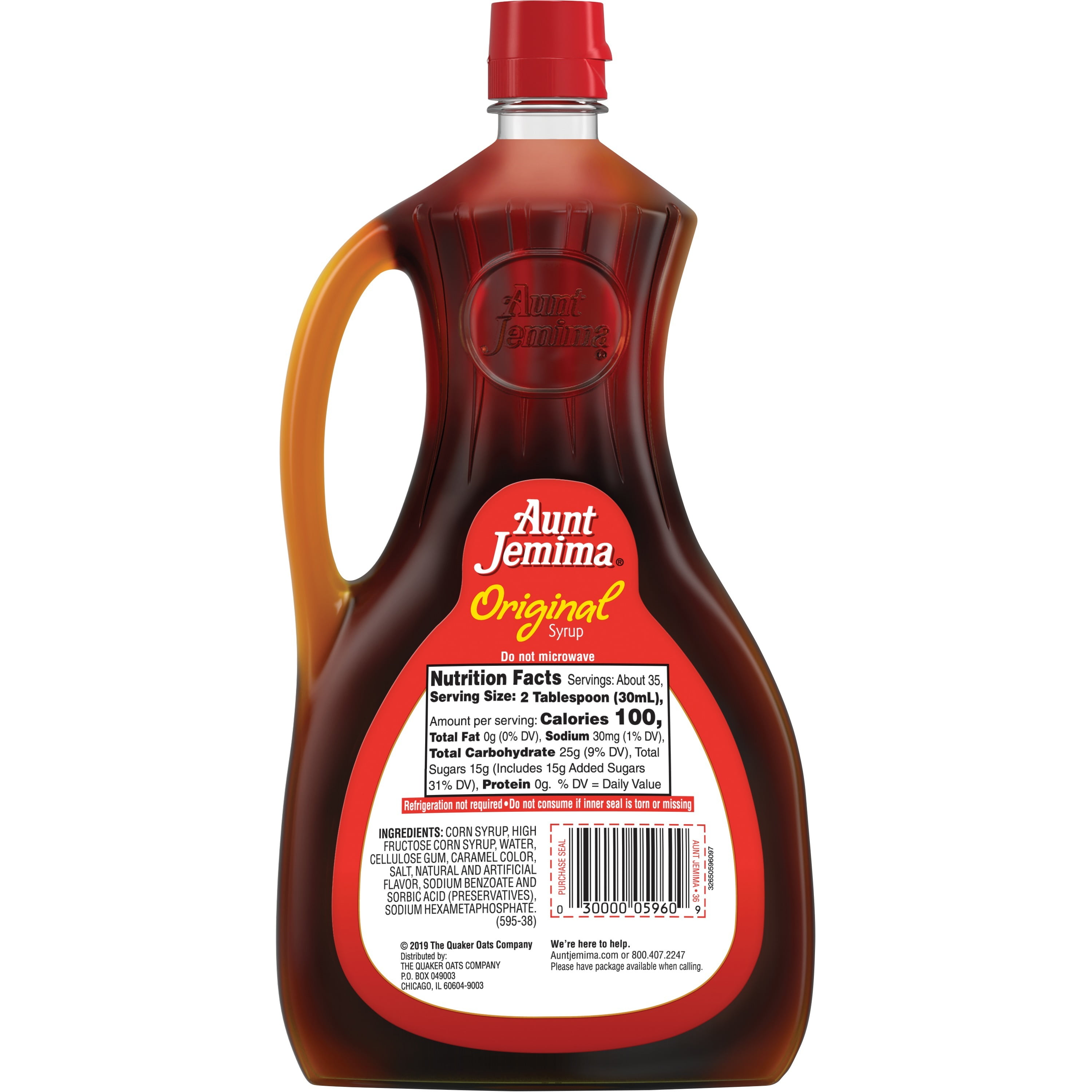 Aunt Jemima Syrup Upc