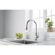 Stufurhome Everton Kitchen Faucet Gooseneck Single Lever Mixer in ...