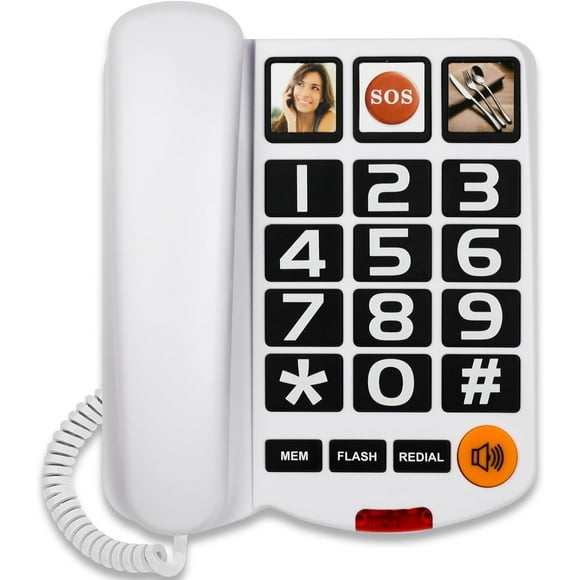 large number phones for seniors