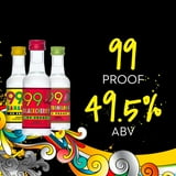 99 Brand Liqueur Party Bucket, 50ml Liquor, 20 Count, 49.5% Alcohol ...
