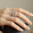 Terandius 14K Gold Plated Open Ring, 925 Sterling Silver Plated ...