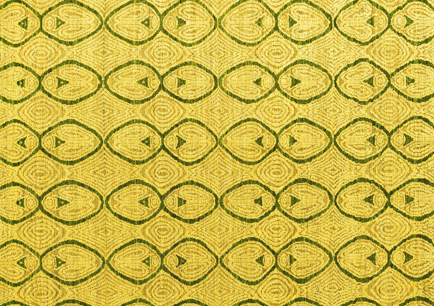 Ahgly Company Machine Washable Indoor Rectangle Solid Yellow Modern ...