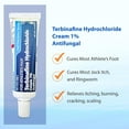 Taro Terbinafine Hydrochloride Antifungal Topical Cream 1% 1 oz, Cures ...