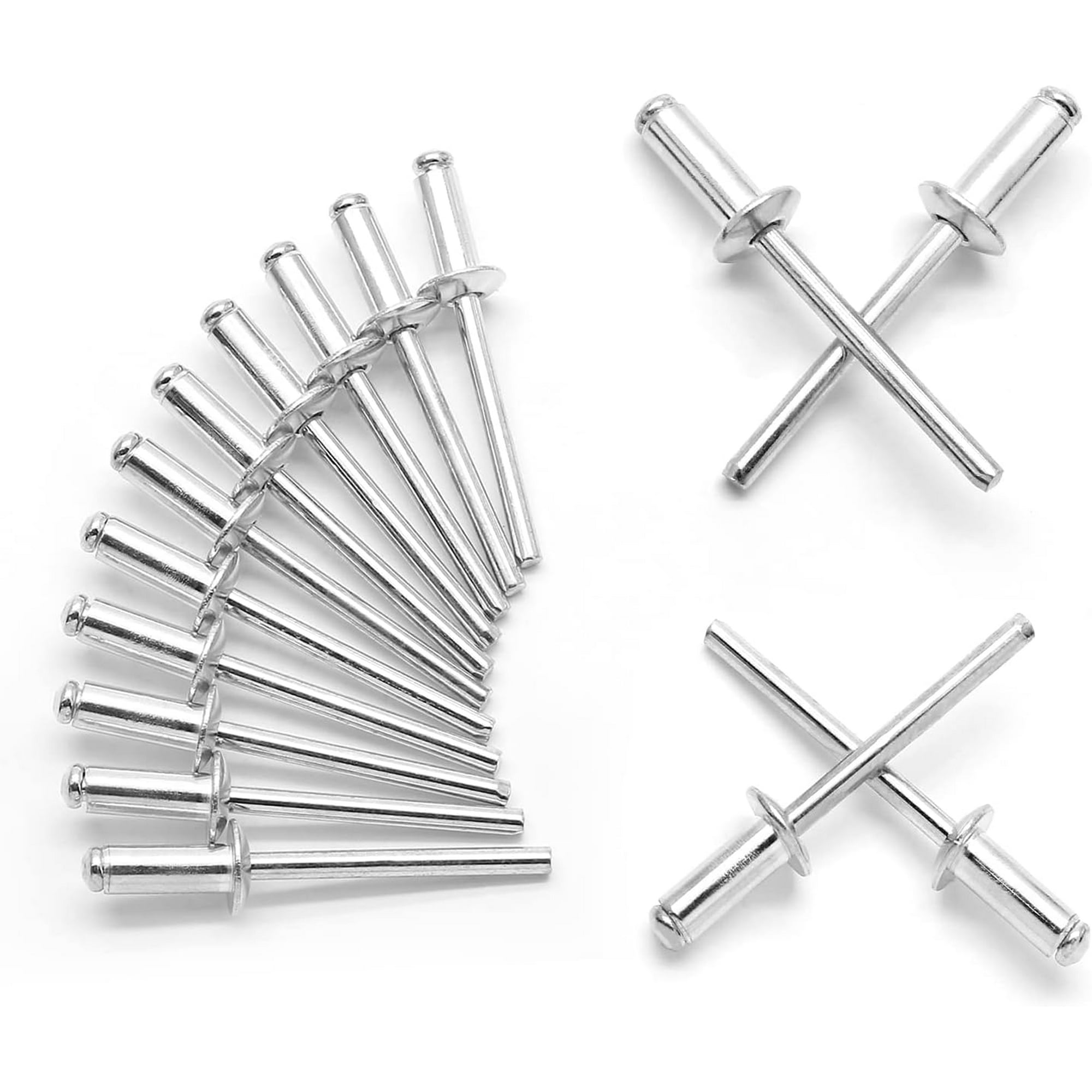 Click here for Unbranded Yazoeia 3/16 X 1/2 Silver Pop Rivets Ass... prices