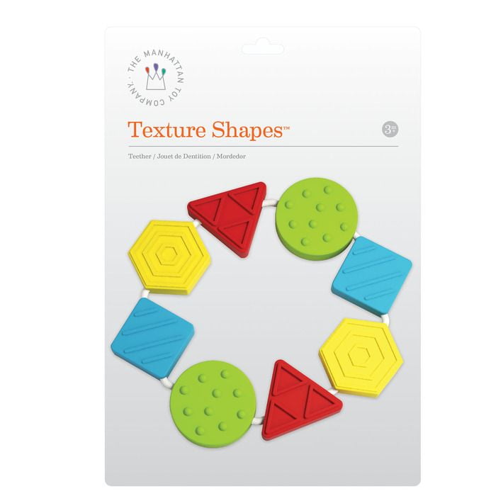 Texture Shapes Teether - Infant Toy by Manhattan Toy Co. (212540 ...