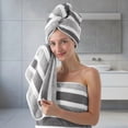 6-Piece Microfiber Bath Towel Set, Ultra Soft, Highly Absorbent & Quick ...
