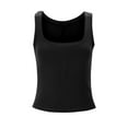 A Fashionable Casual Solid Color Round Neck Tank Top for Everyday Wear ...