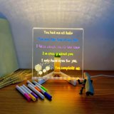 Lumilite LED Drawing Board, Lumilite LED Doodle Board - with 7 Color ...