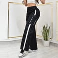 Cargo Pants for Women Baggy Straight Wide Leg Track Pants Pull On Baggy ...