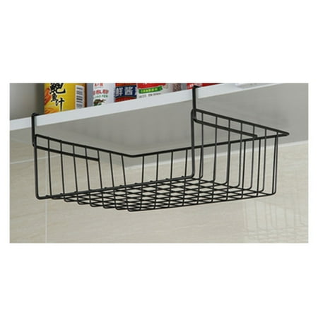 Under Shelf Table Storage Basket Rack Desk Wire Cabinet Hanging Rack ...