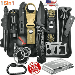 14 Piece Multifunctional Hand Tool Set for Outdoor Hiking Backpacking Accessories Survival Gear for Men Husband Dad Walmart