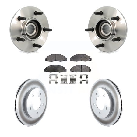 Transit Auto - Front Hub Bearing Assembly With Coated Disc Brake Rotors ...