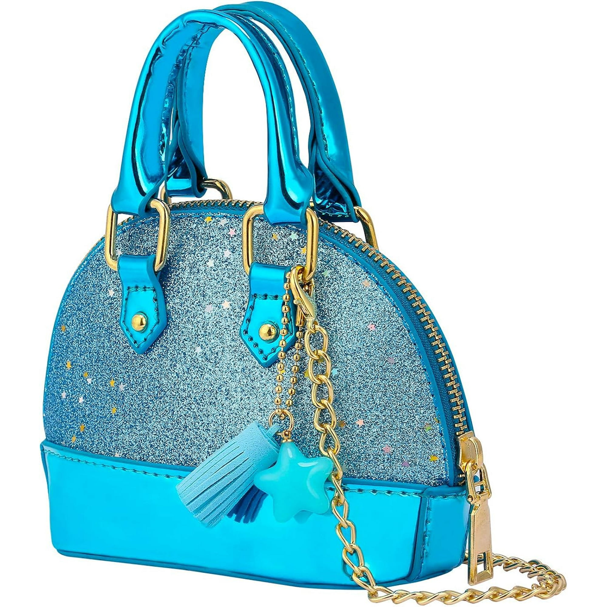 Click here for Laegsmetg Glitter Purse Princess Small Crossbody D... prices