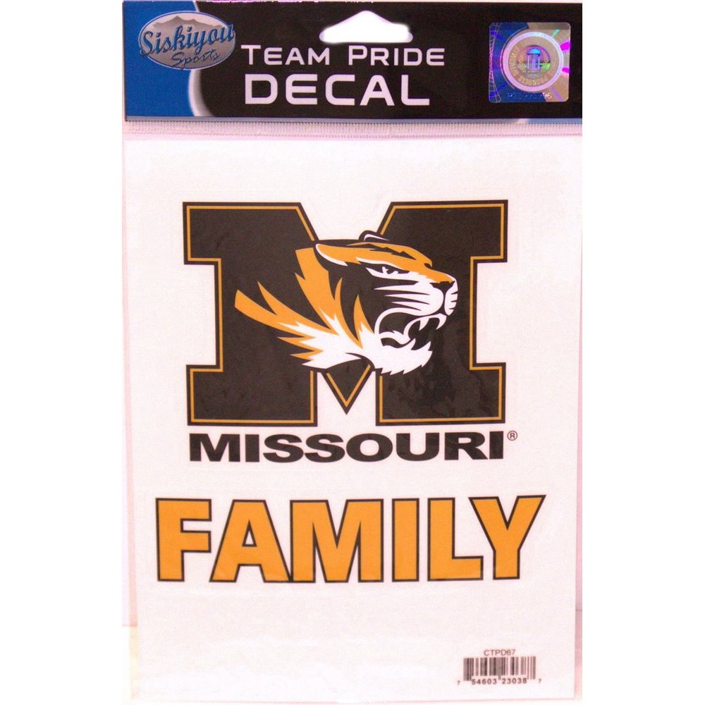 NCAA Officially Licensed Team Family Pride Decals Stickers - Walmart ...