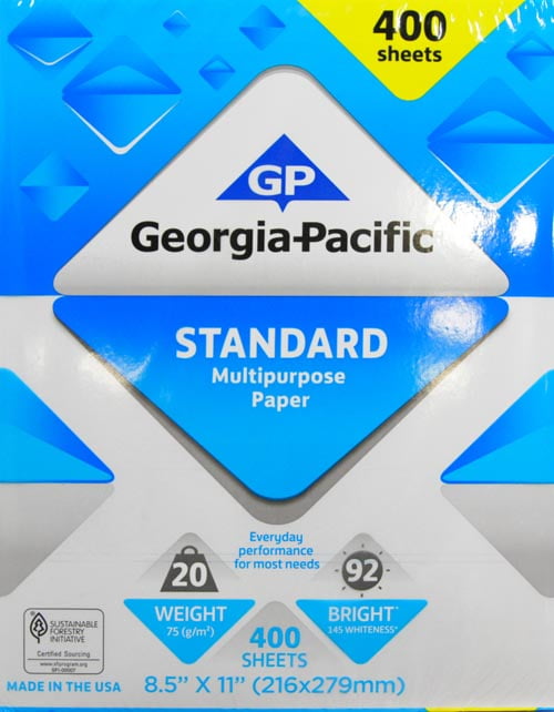 Georgia-pacific Gp Copy & Print;copy Paper 400cnt – Walmart Inventory ...